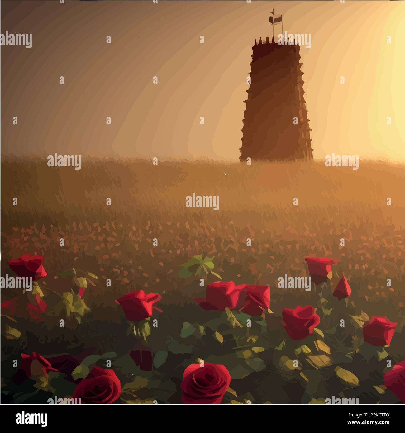 Field Of Roses Dark Tower