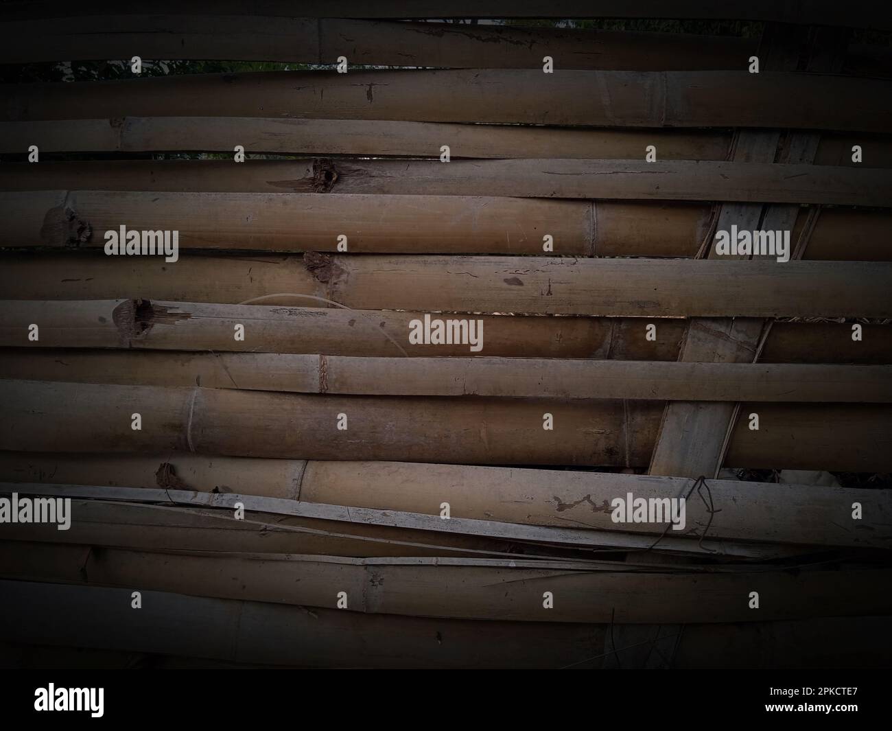 The shadow of the Bamboo basket from Thailand Stock Photo - Alamy