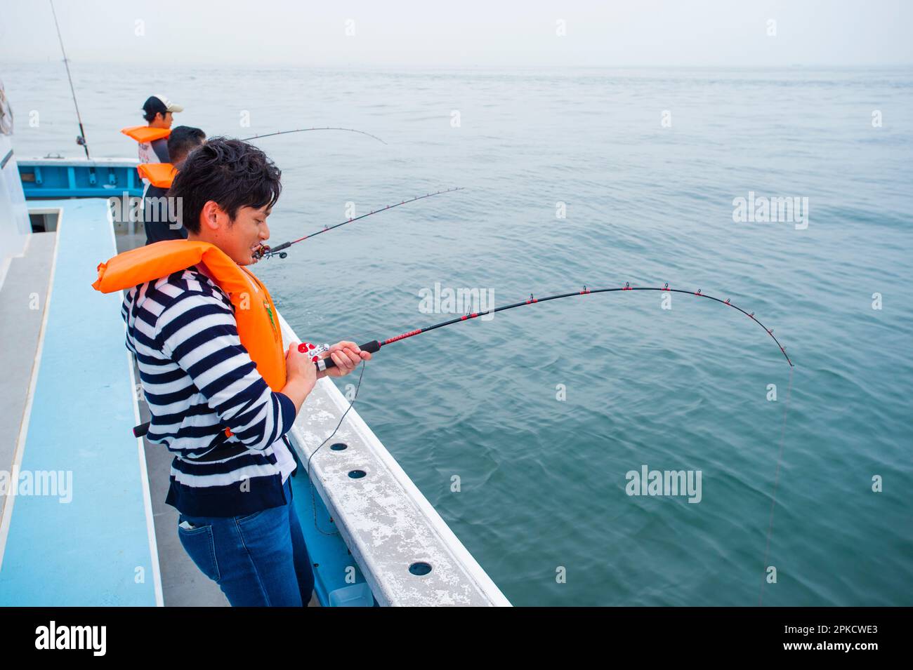 Man in boat one hi-res stock photography and images - Alamy