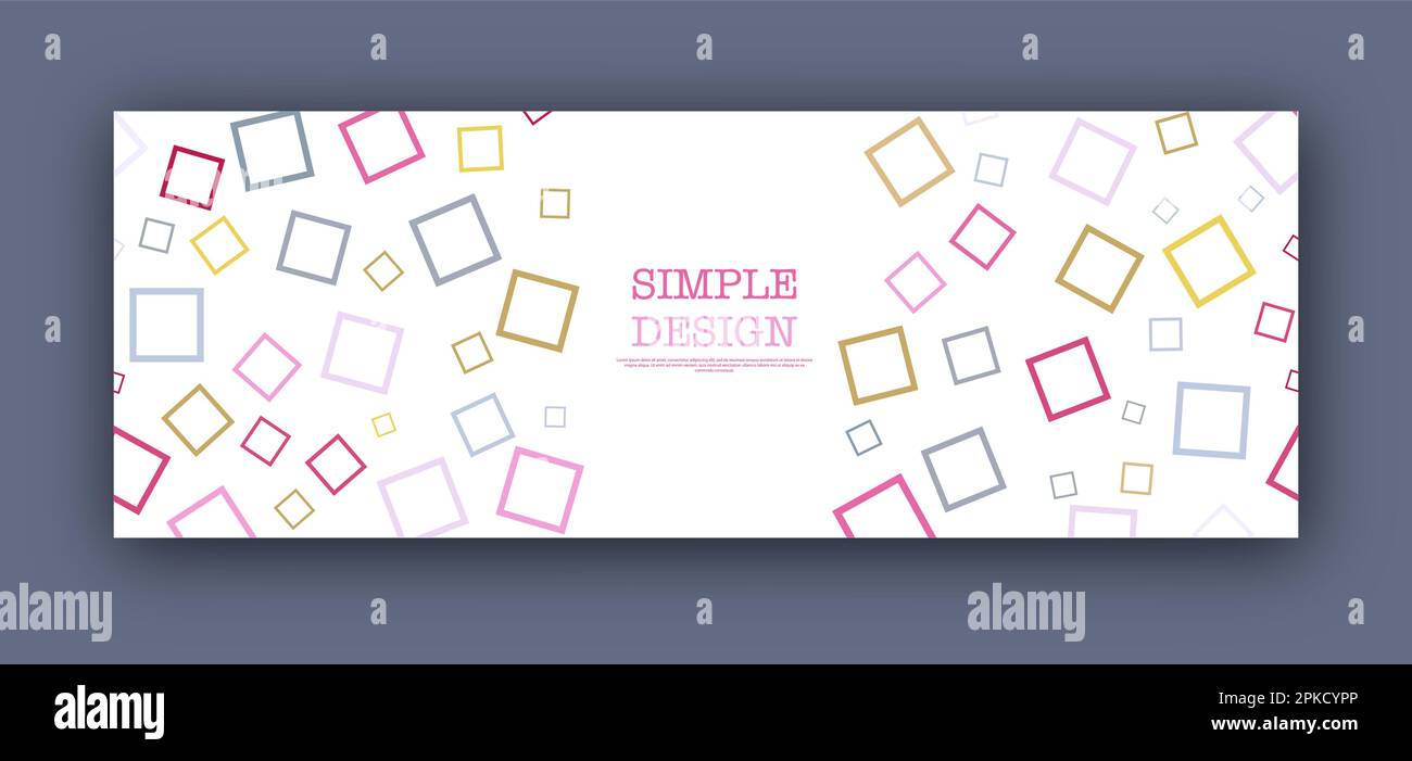 Geometric composition. Template for the design of title pages, covers ...