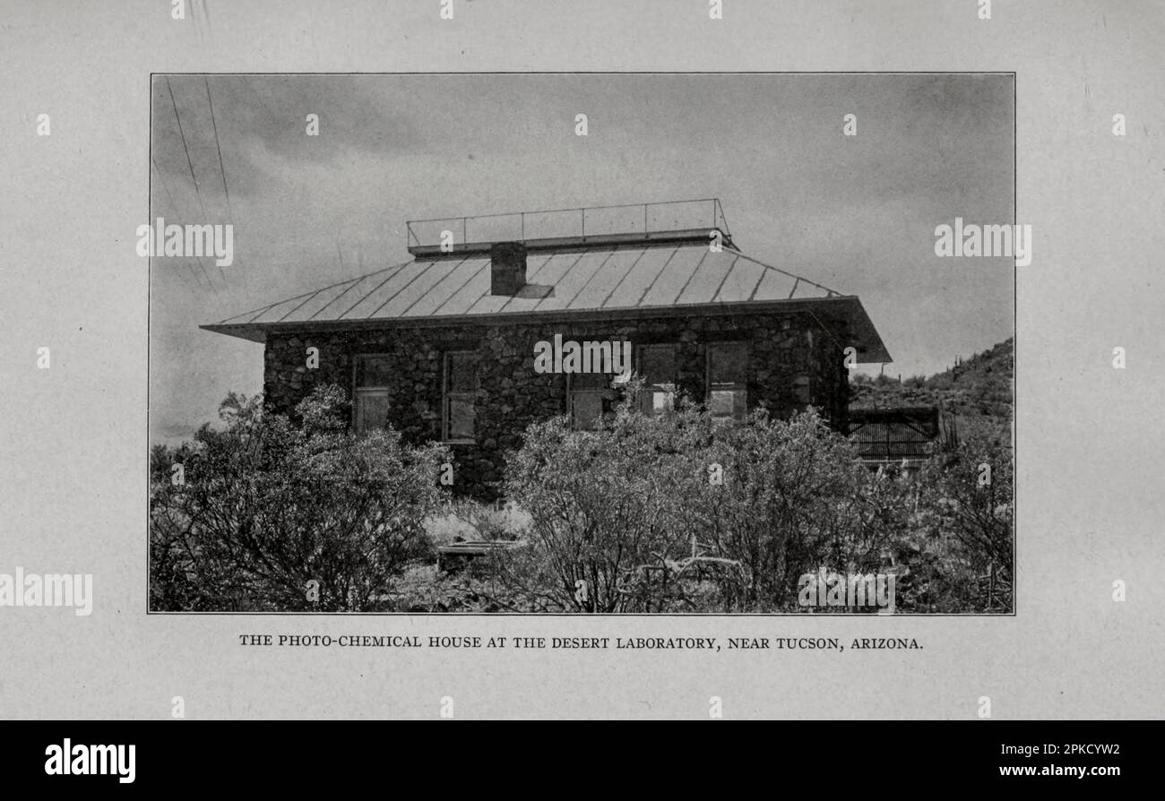 The Photo-Chemical House at the Desert Laboratory, near Tucson, Arizona ...