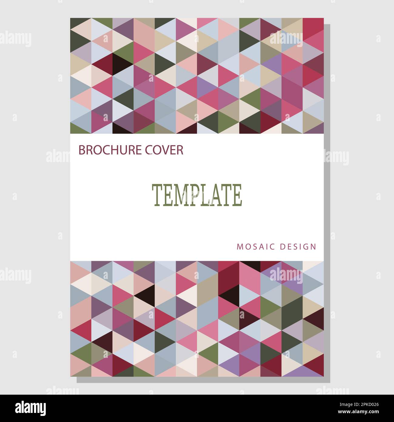 A color kaleidoscope. the layout of the composition for the creative ...