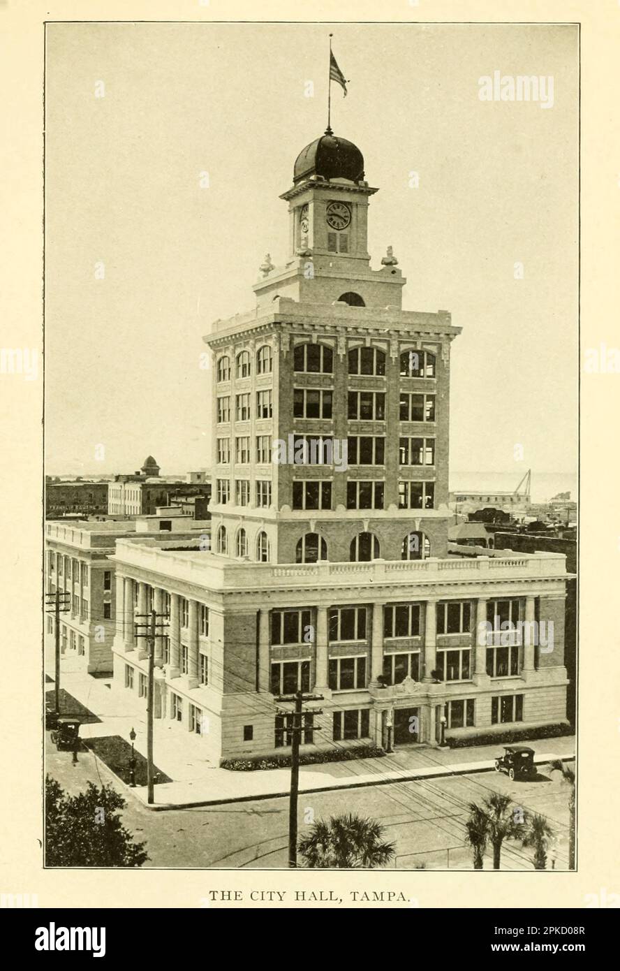 The City Hall, Tampa vintage photograph from the book ' Florida, the ...