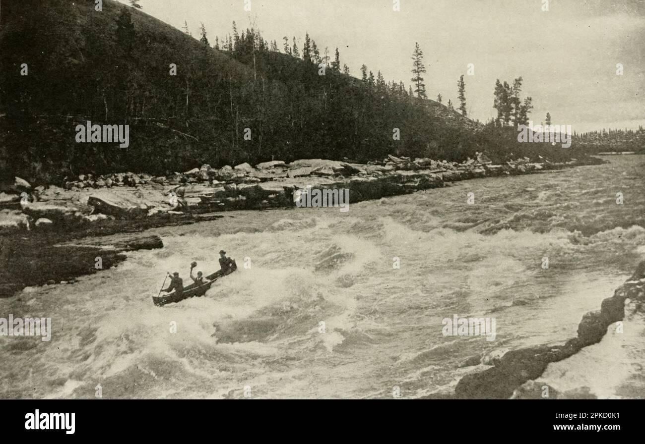 White Horse Rapids from the book ' Alaska, our beautiful northland of ...