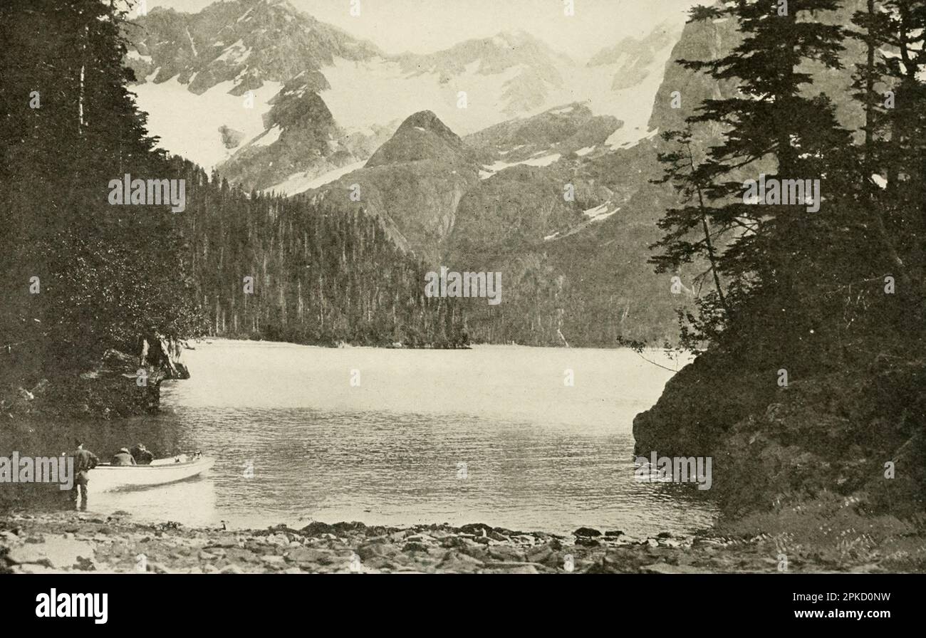 The Scenic Beauty the Early Explorers Discovered from the book ' Alaska ...
