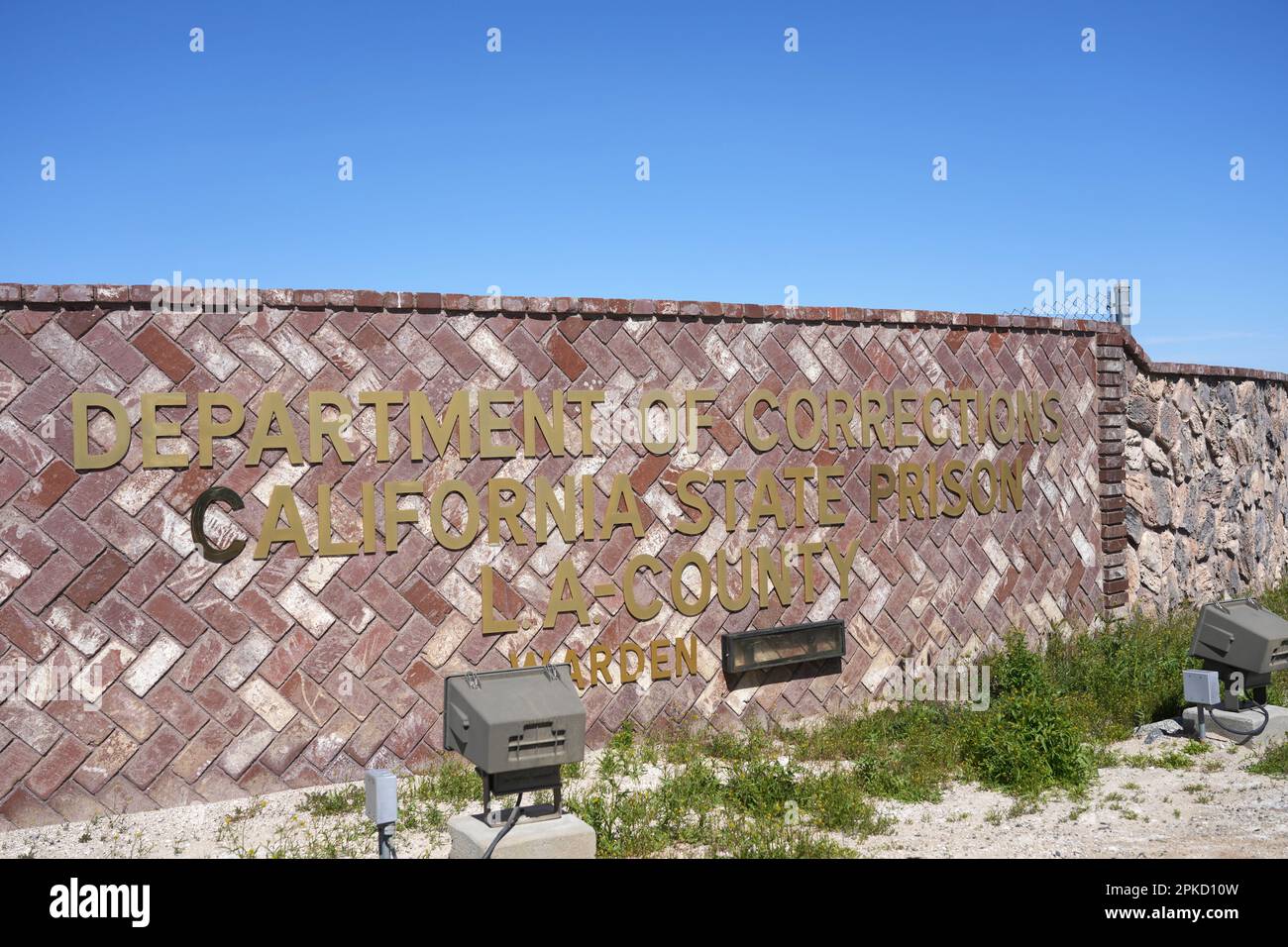 Los angeles county state prison hi-res stock photography and images - Alamy