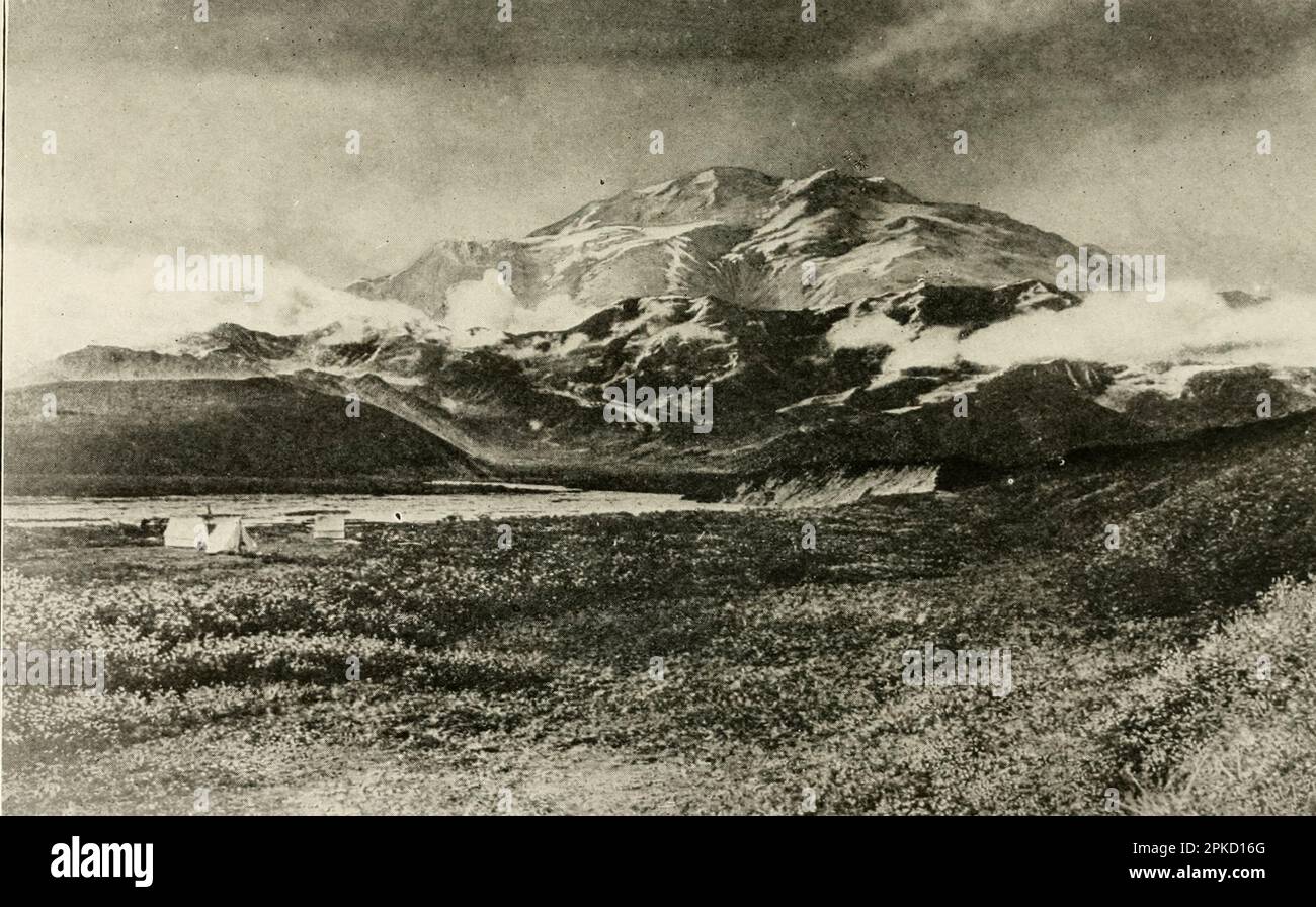 Mt. McKinley from the book ' Alaska, our beautiful northland of ...