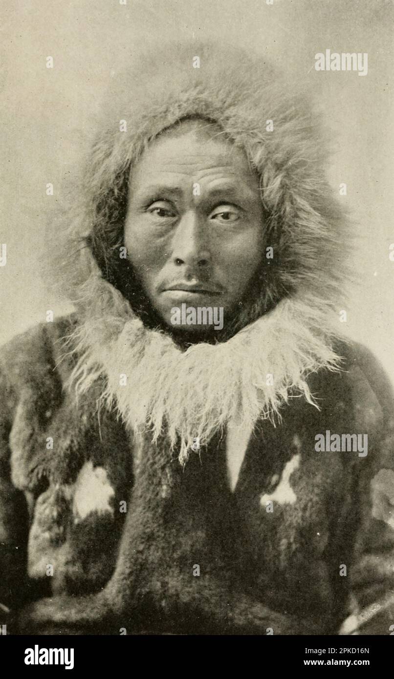 A Native Alaskan Indian from the book ' Alaska, our beautiful northland ...