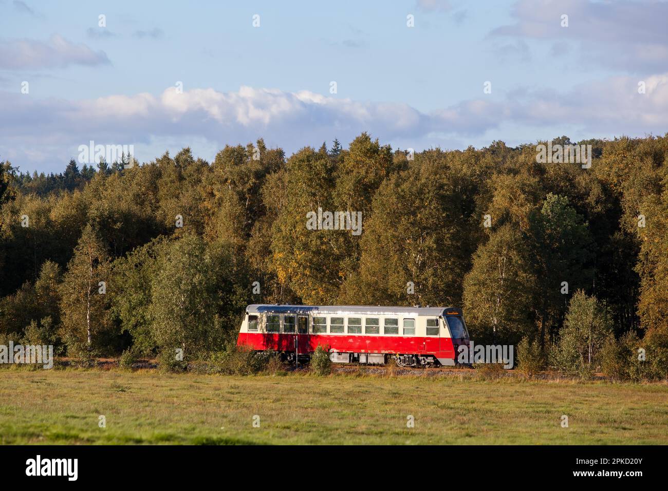 Harz narrow-gauge railway in the Selke Valley Stock Photo - Alamy