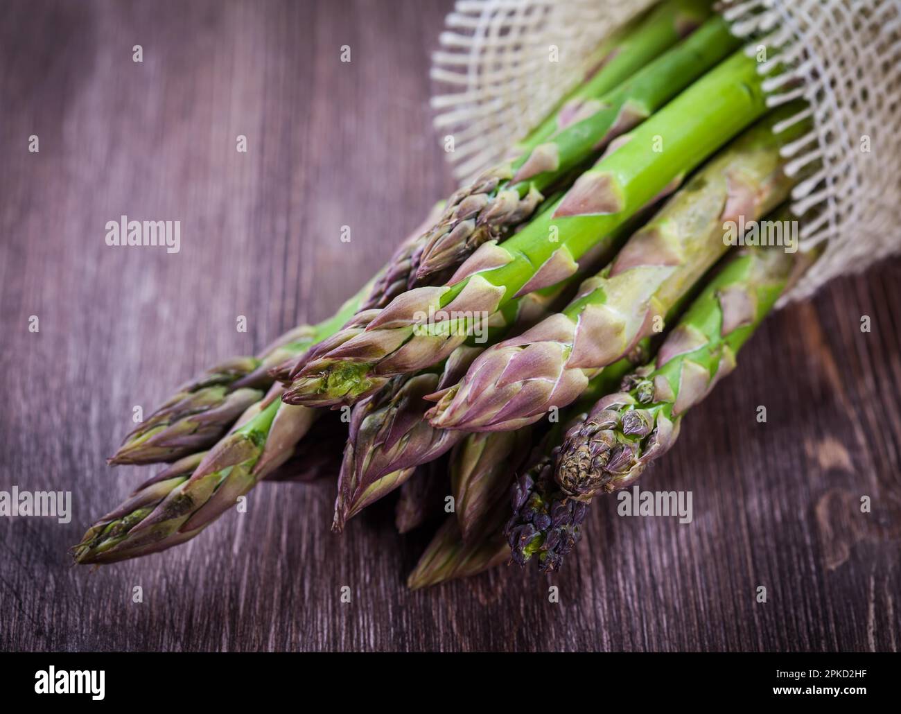 Asparagus on table hi-res stock photography and images - Alamy