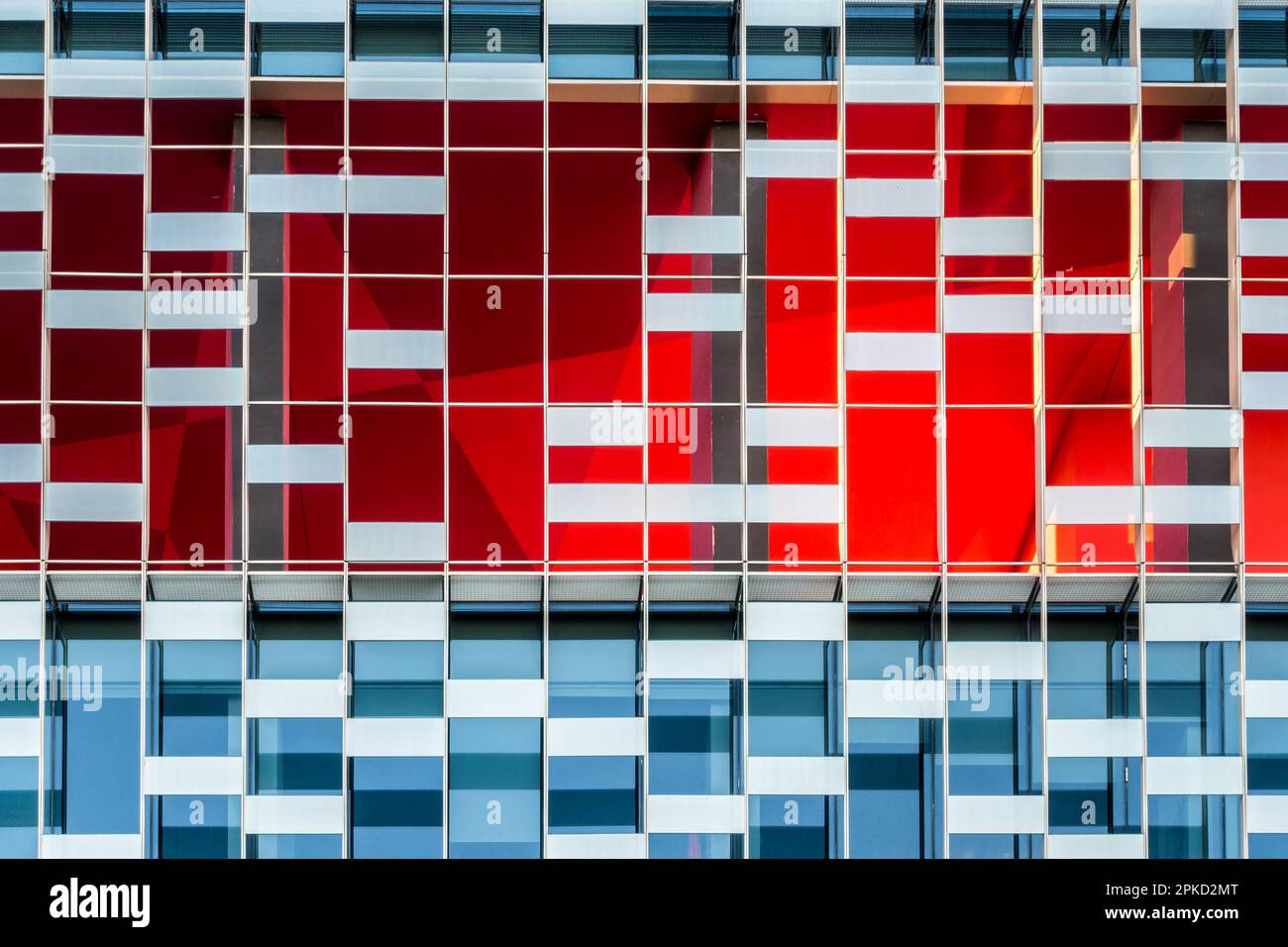 Abstract of the Wind Building in Milan Italy Stock Photo - Alamy