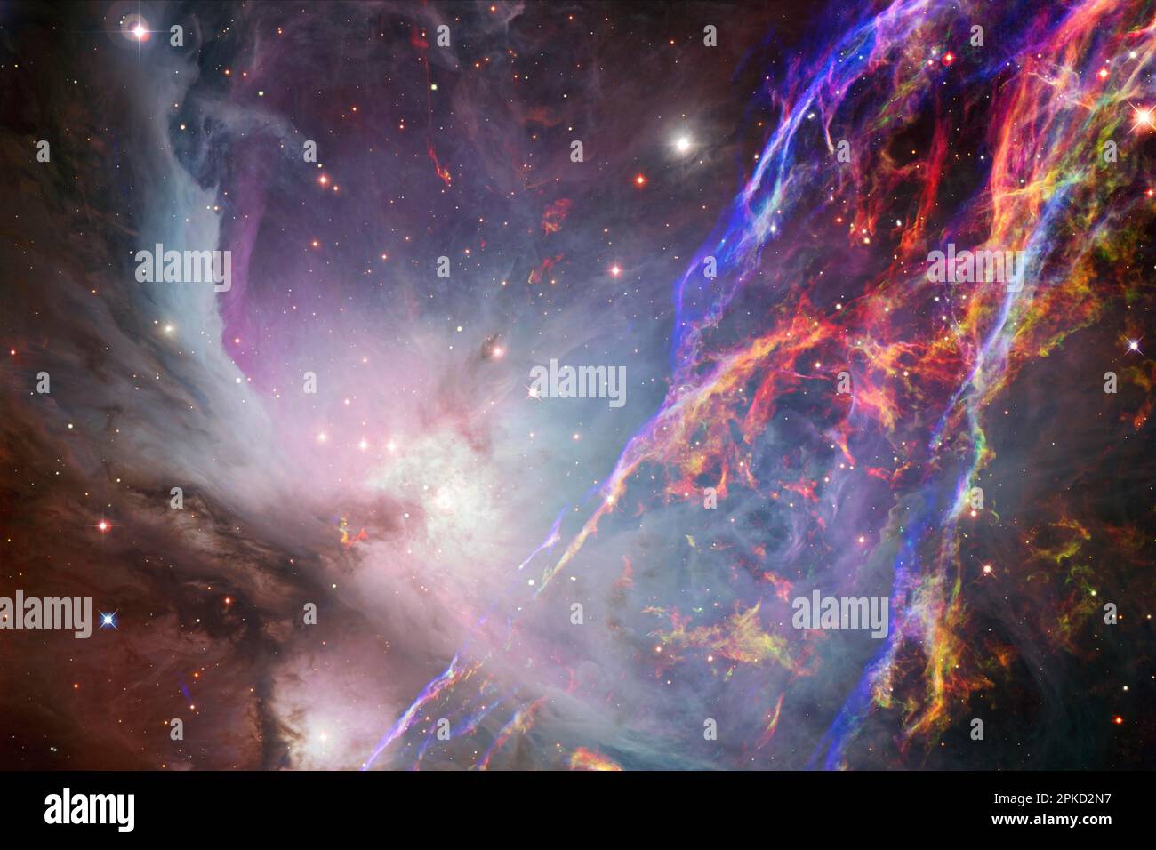 Deep space. Awesome science fiction render. Elements of this image ...