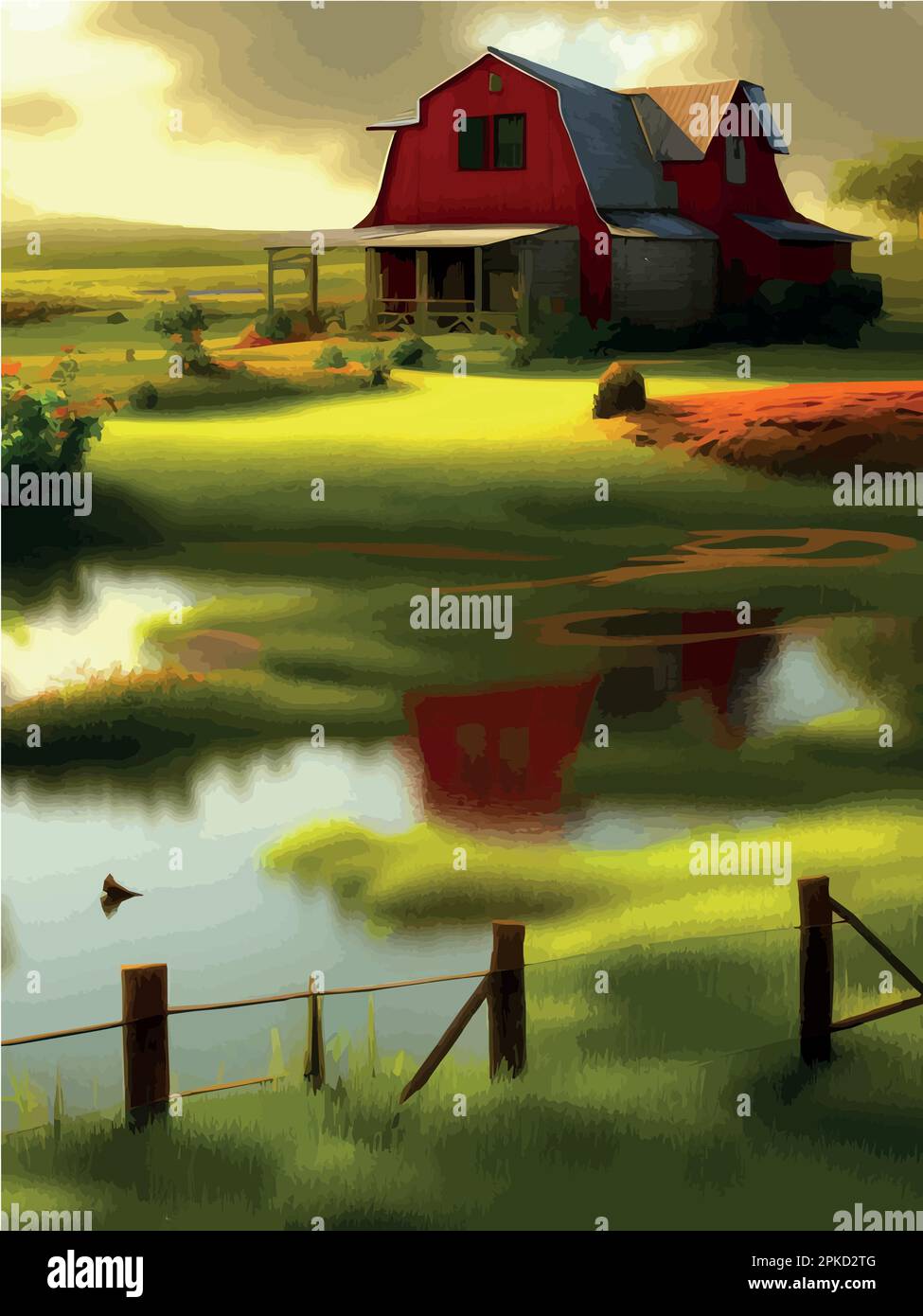 Daylight pier Stock Vector Images - Alamy