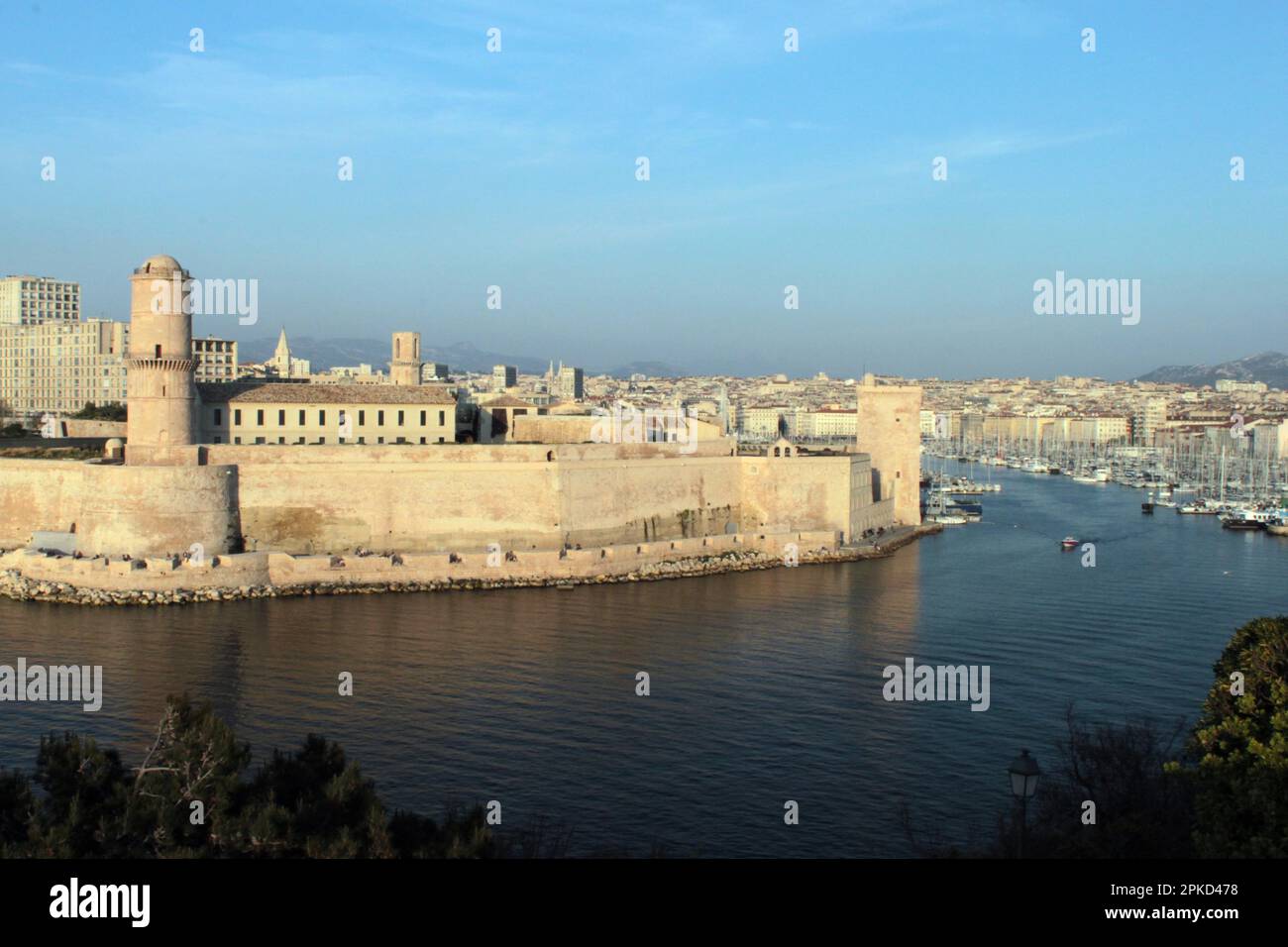 Vieux Port, Old Port, Avant Port de la Juilette, Fort St Jean, Fort ...
