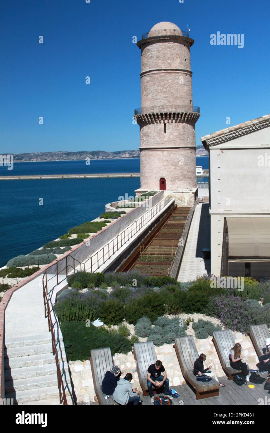Signal Tower, Lighthouse, Tour de Fanal, Fort St Jean, Fort Saint Jean ...