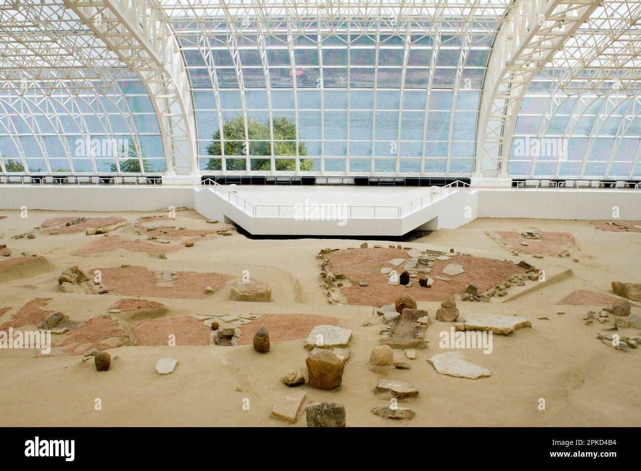 Lepenski Vir, Middle and Neolithic archaeological site, Majdanpek ...