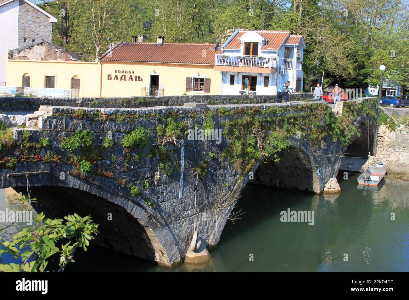 Bridge of Virpazar, Virpazar, Lake Scutari National Park, Lake Skadar ...