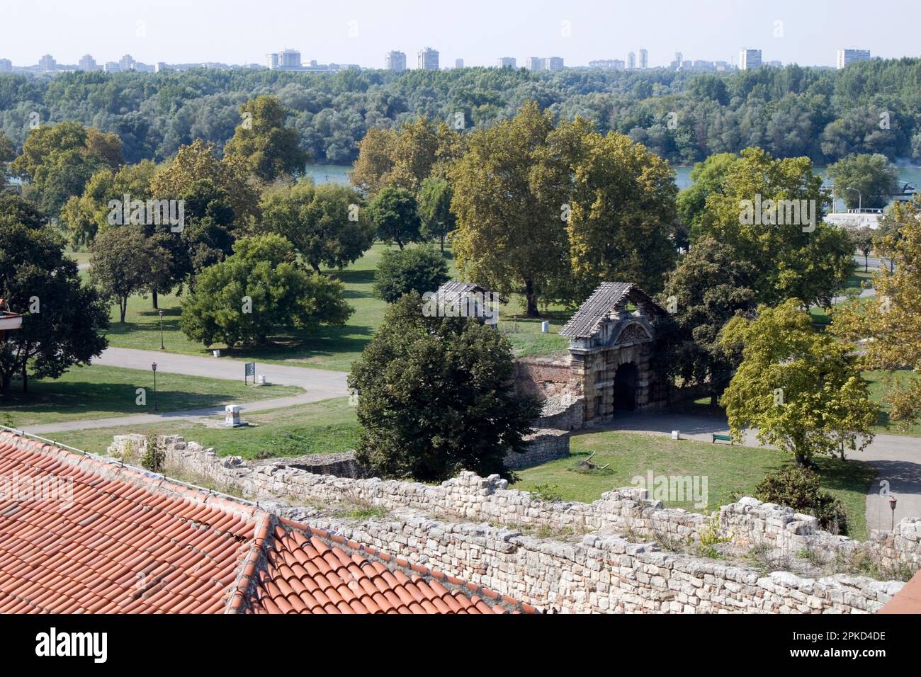 Charles VI Gate, Kapija Karla VI, Donji Grad, Lower Town, Danube ...