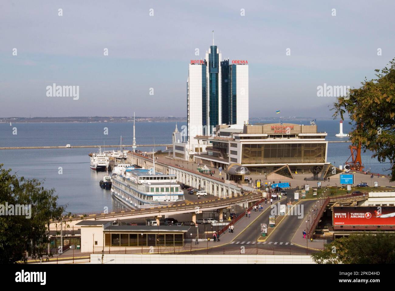 Passenger terminal, Port of Odessa, Odessa, Ukraine Stock Photo - Alamy