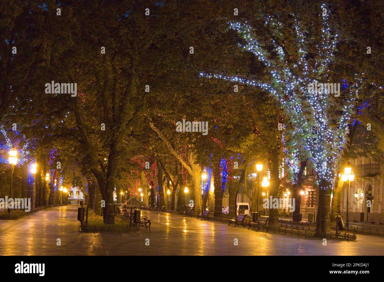 Primorsky Boulevard, Boulevard at the Potemkin Steps, Odessa, Ukraine ...