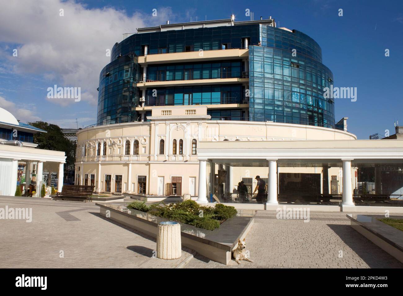 Greek Square, Odessa, Ukraine Stock Photo - Alamy