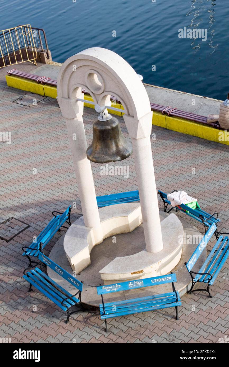 Bell, Saint Nicholas Church, Passenger Terminal, Odessa Port, Ukraine ...