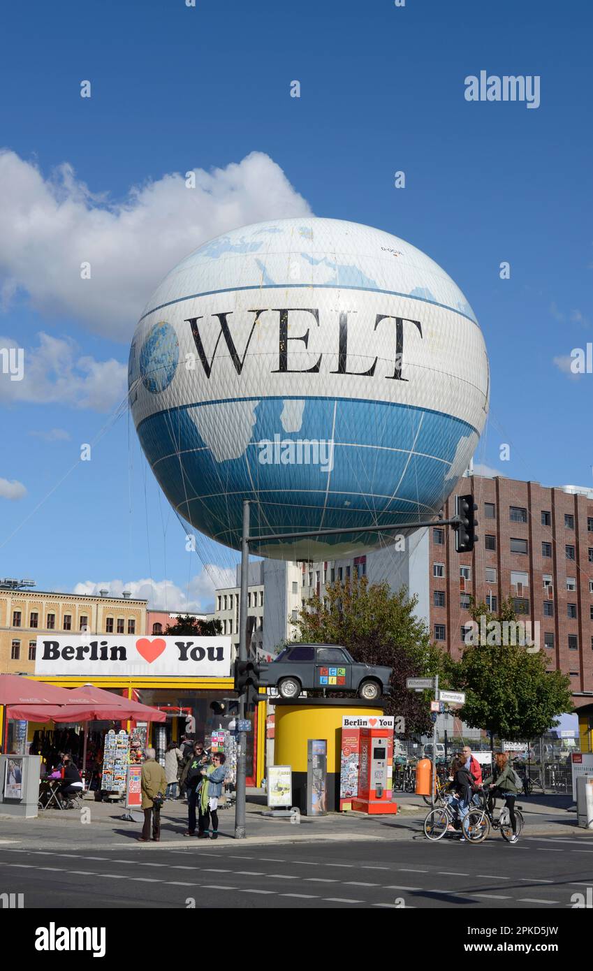 Hi-Flyer, Zimmerstrasse, Mitte, Berlin, Germany Stock Photo - Alamy