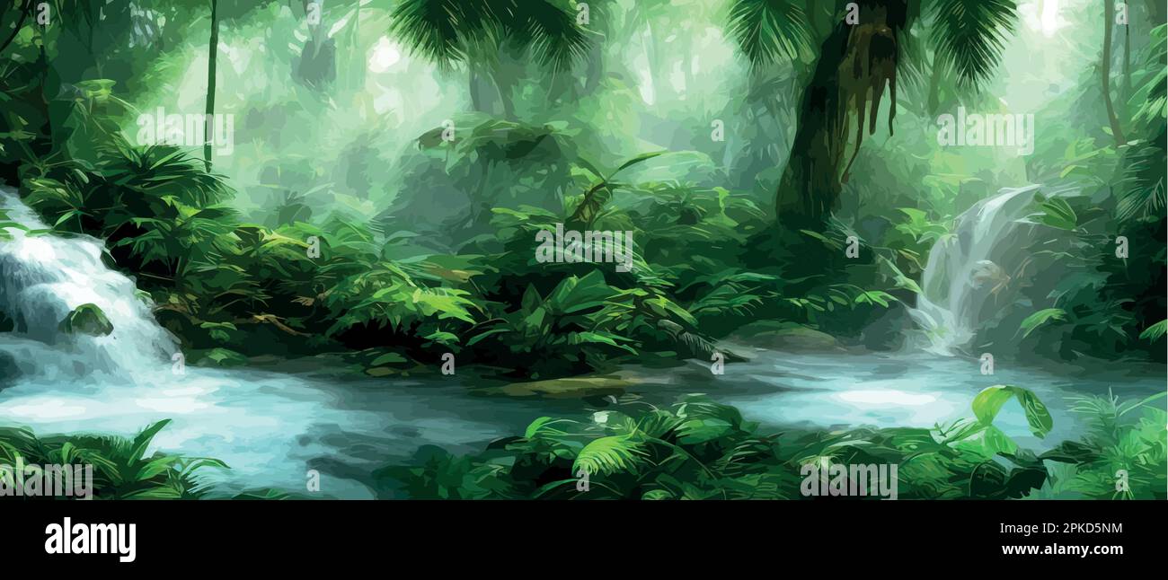 Riverside national park Stock Vector Images - Alamy