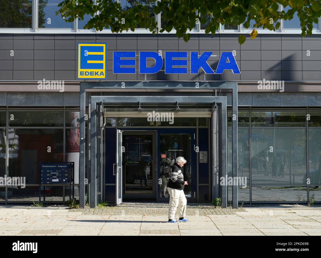 Edeka, Brueckenstrasse, Chemnitz, Saxony, Germany Stock Photo - Alamy