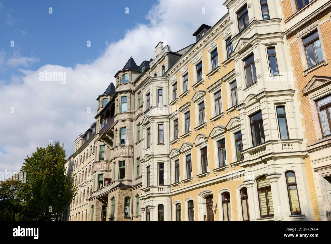 Old buildings, Andrestrasse, Chemnitz, Saxony, Germany Stock Photo - Alamy