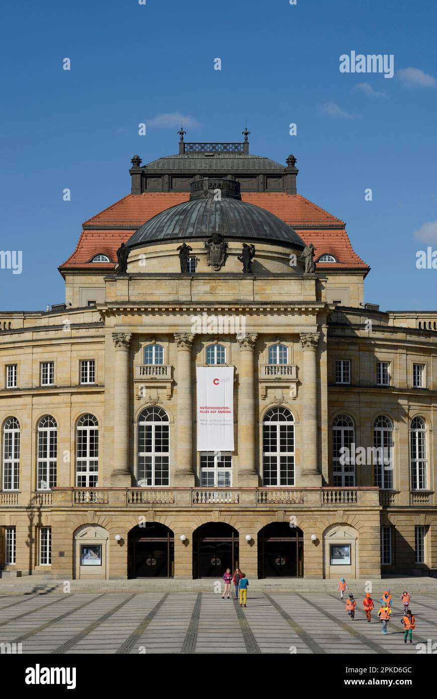 Opera House, Theaterplatz, Chemnitz, Saxony, Germany Stock Photo - Alamy