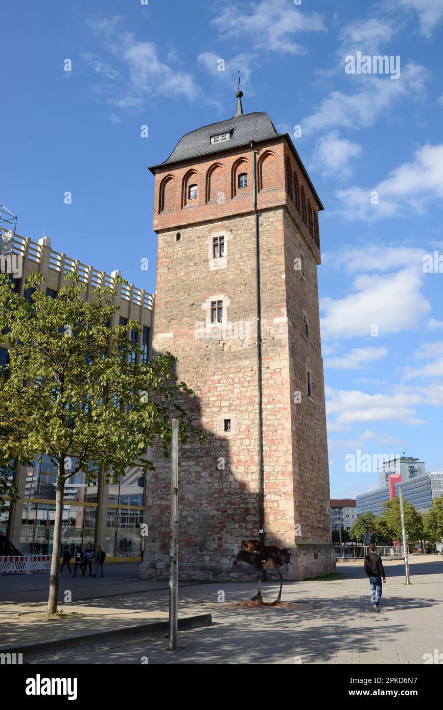 Red tower chemnitz germany hi-res stock photography and images - Alamy