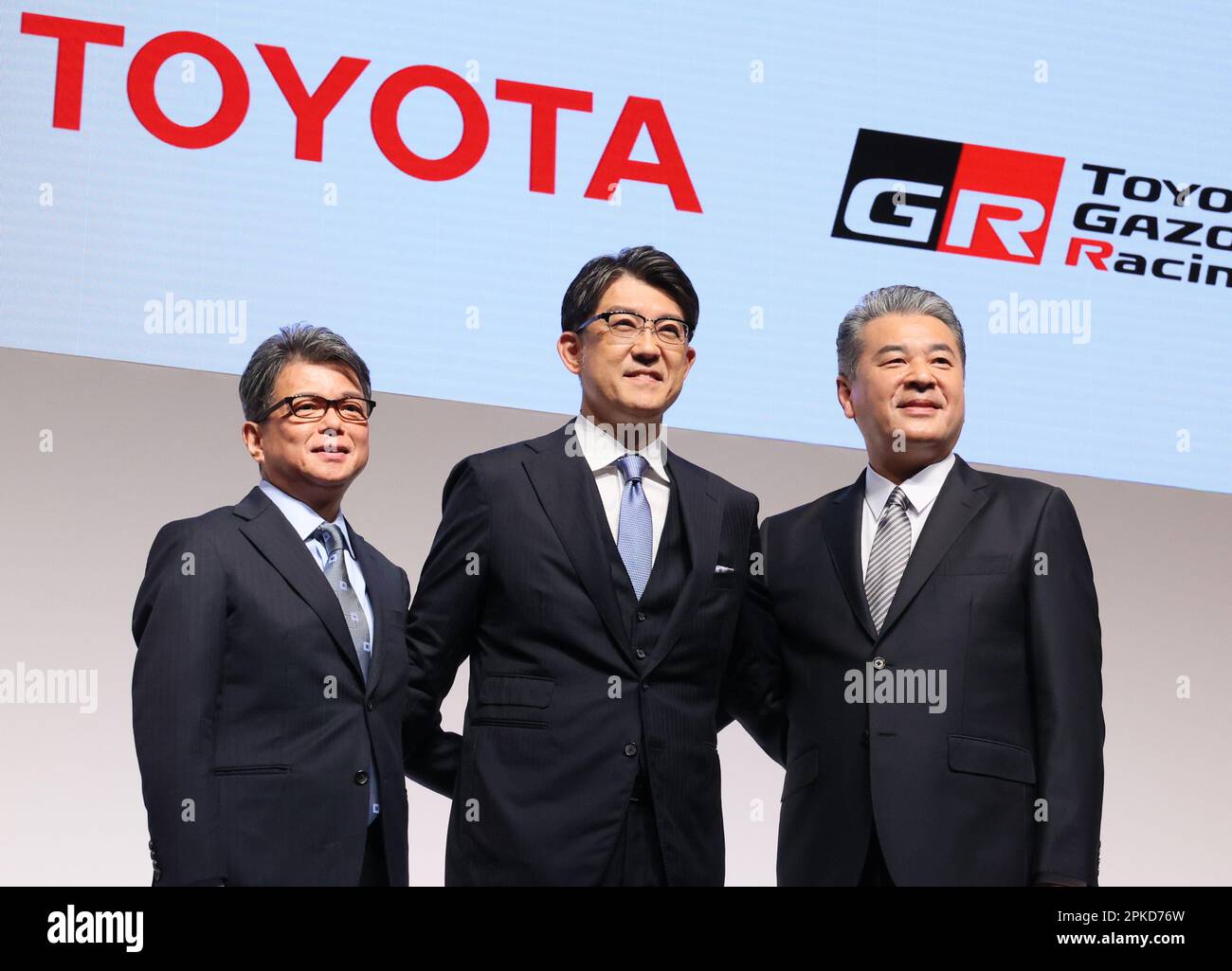 Tokyo, Japan. 7th Apr, 2023. Japanese automobile giant Toyota Motor new ...