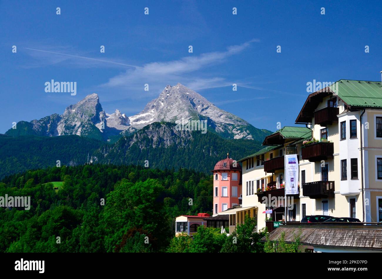 Bavaria, Upper Bavaria, Holiday Region, Berchtesgaden, Watzmann ...