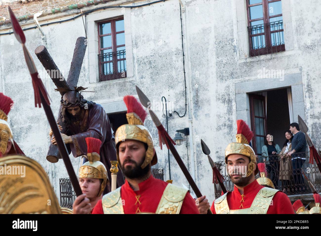 Representation of the Holy Passion and death of Jesus during the ...