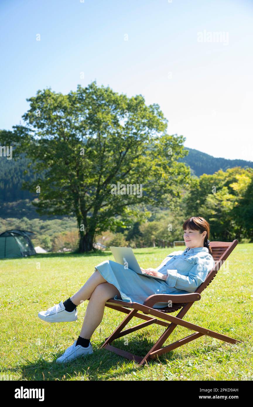 Workcation work vacation remote hi-res stock photography and images - Alamy
