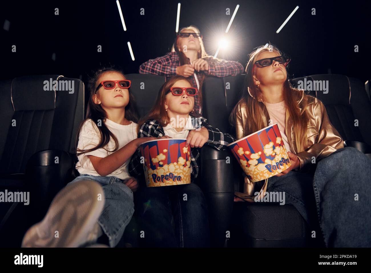 Children in front of the cinema hi-res stock photography and images - Alamy