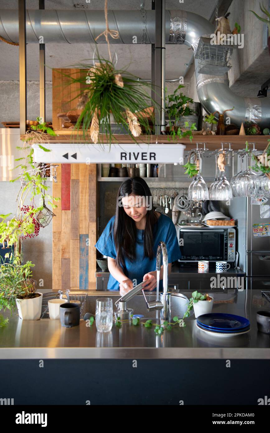 Kitchen alone hi-res stock photography and images - Alamy