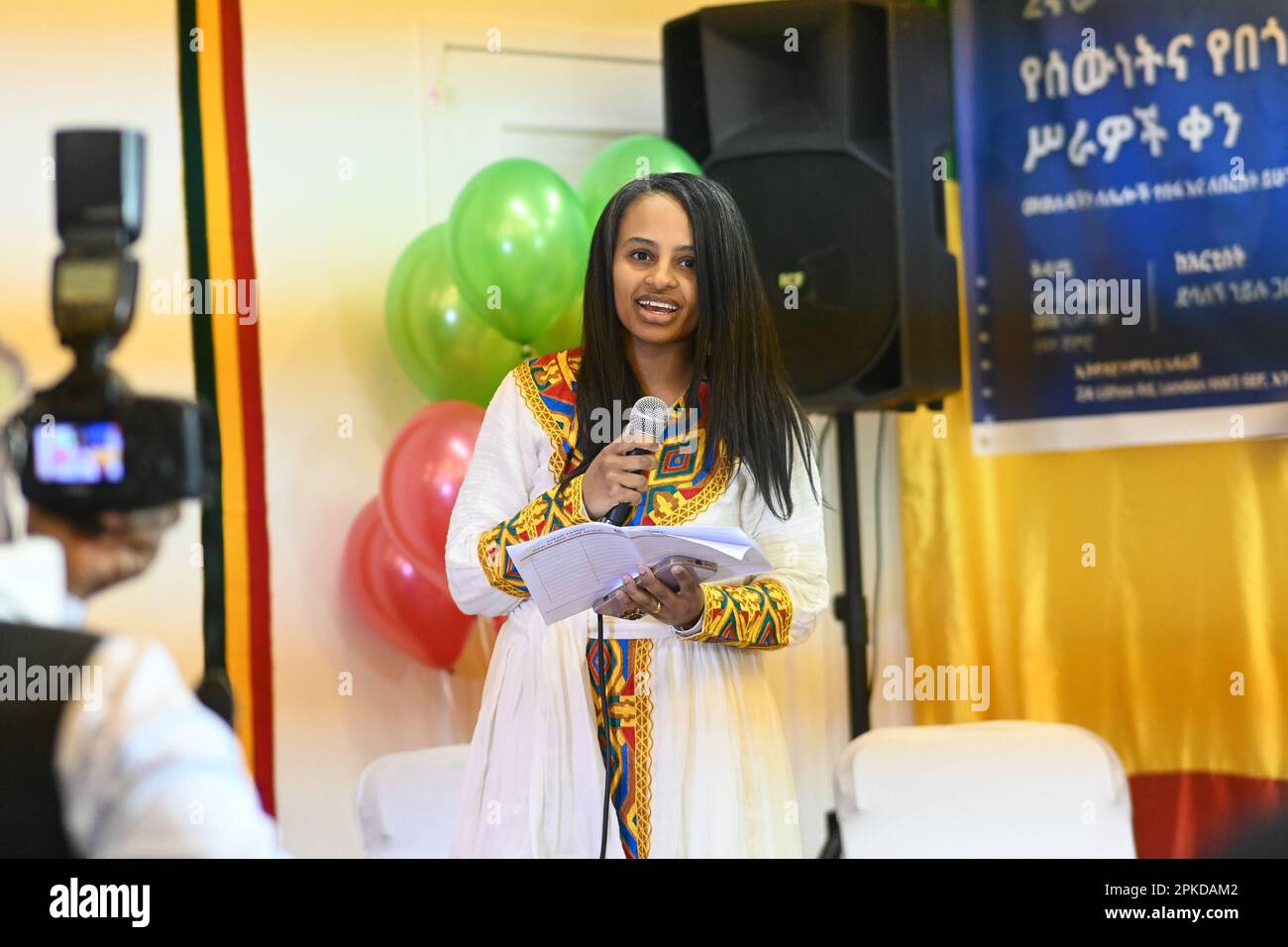 London, UK. 1st April 2023. The Community of Ethiopia is hosting the ...