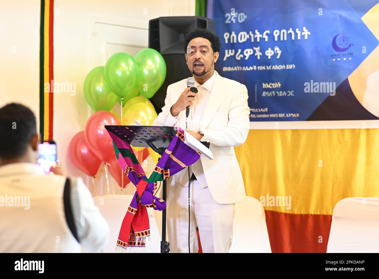 London, UK. 1st April 2023. The Community of Ethiopia is hosting the ...