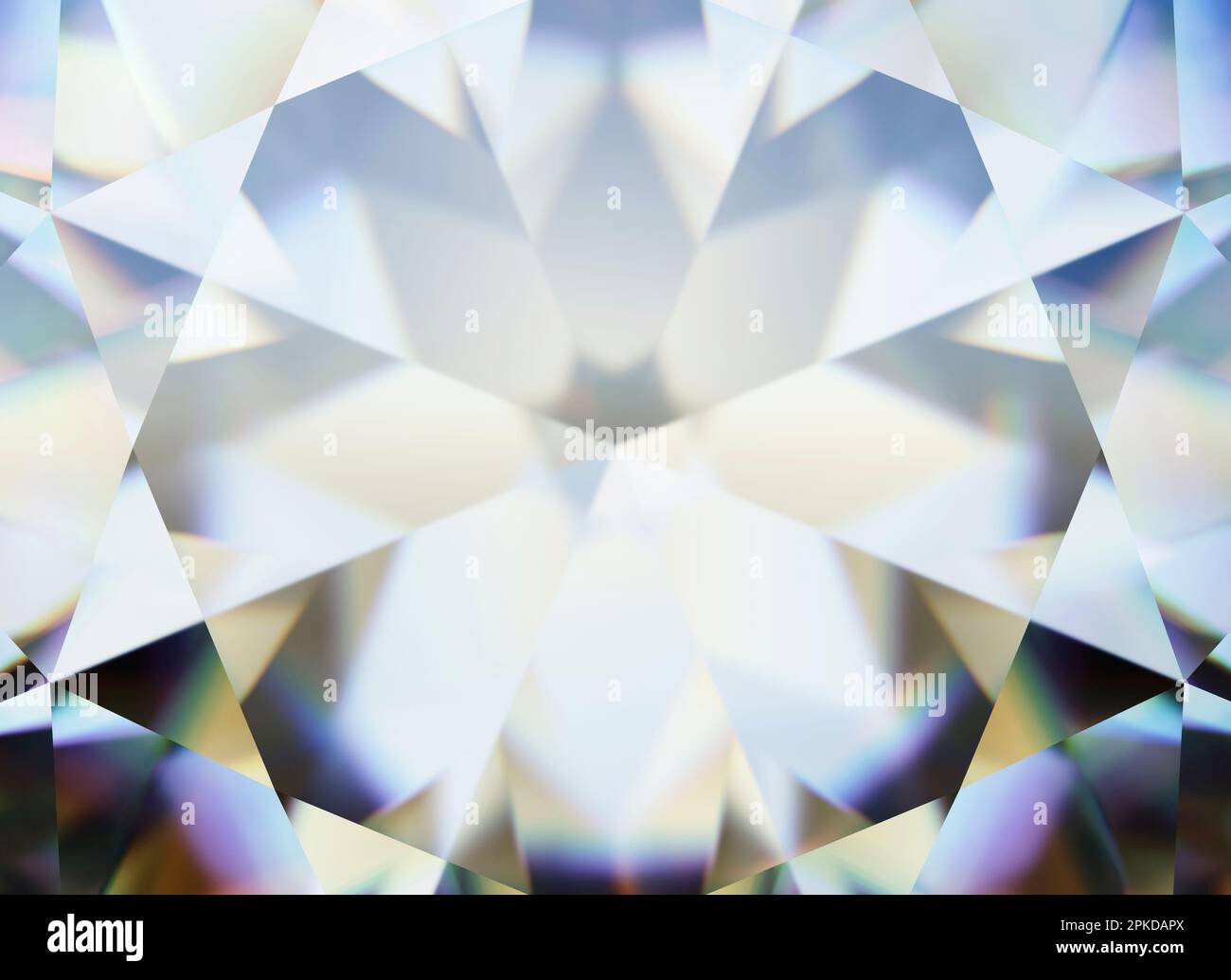 Luxury Abstract Realistic Crystals Texture with Prism Spectrum Caustic ...