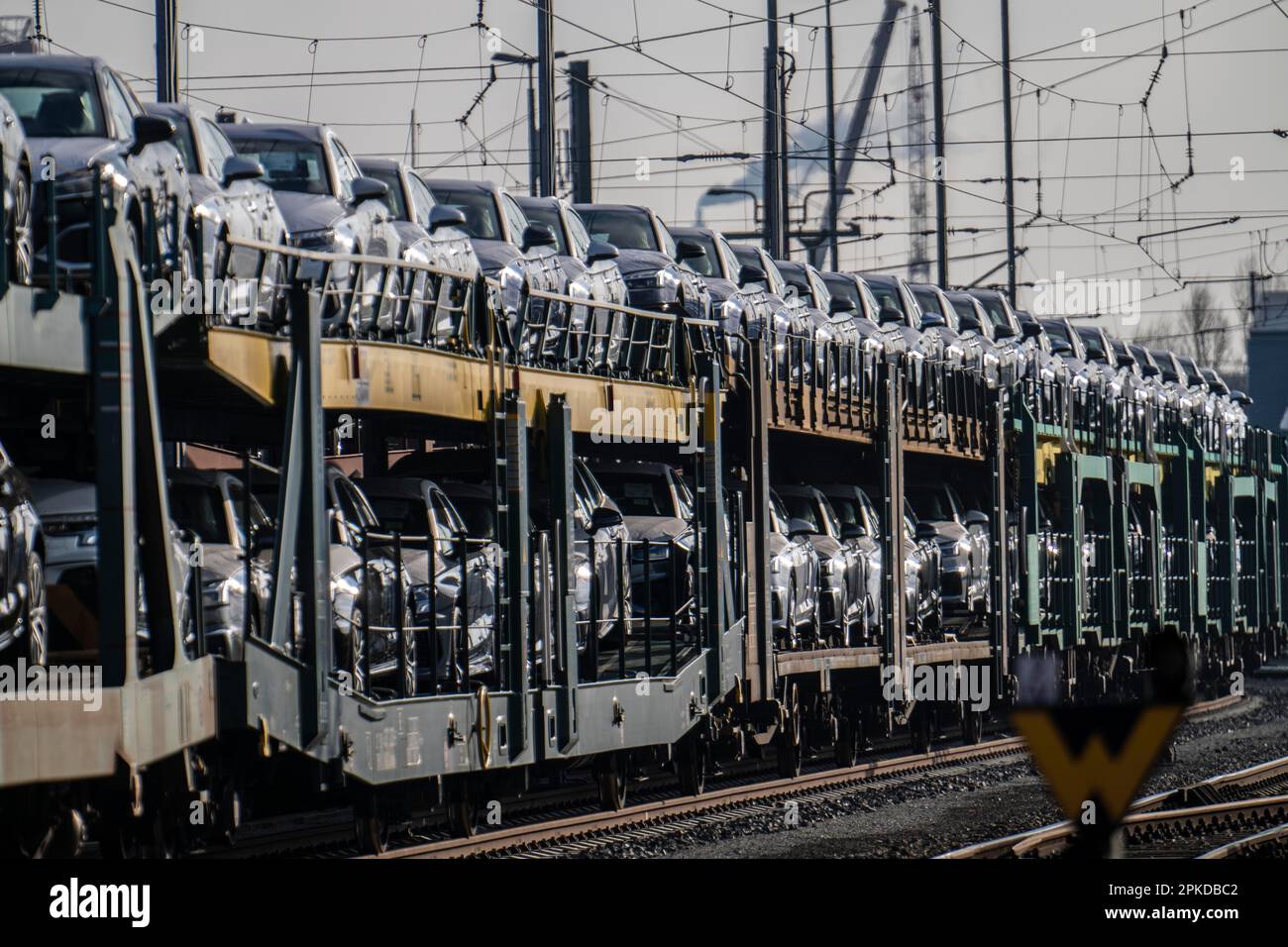 Goods train hi-res stock photography and images - Alamy