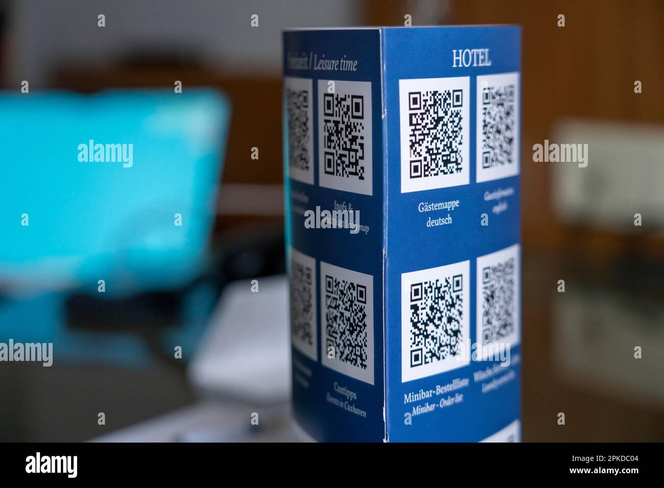 Digitisation in the hotel, all the usual information on paper in the ...