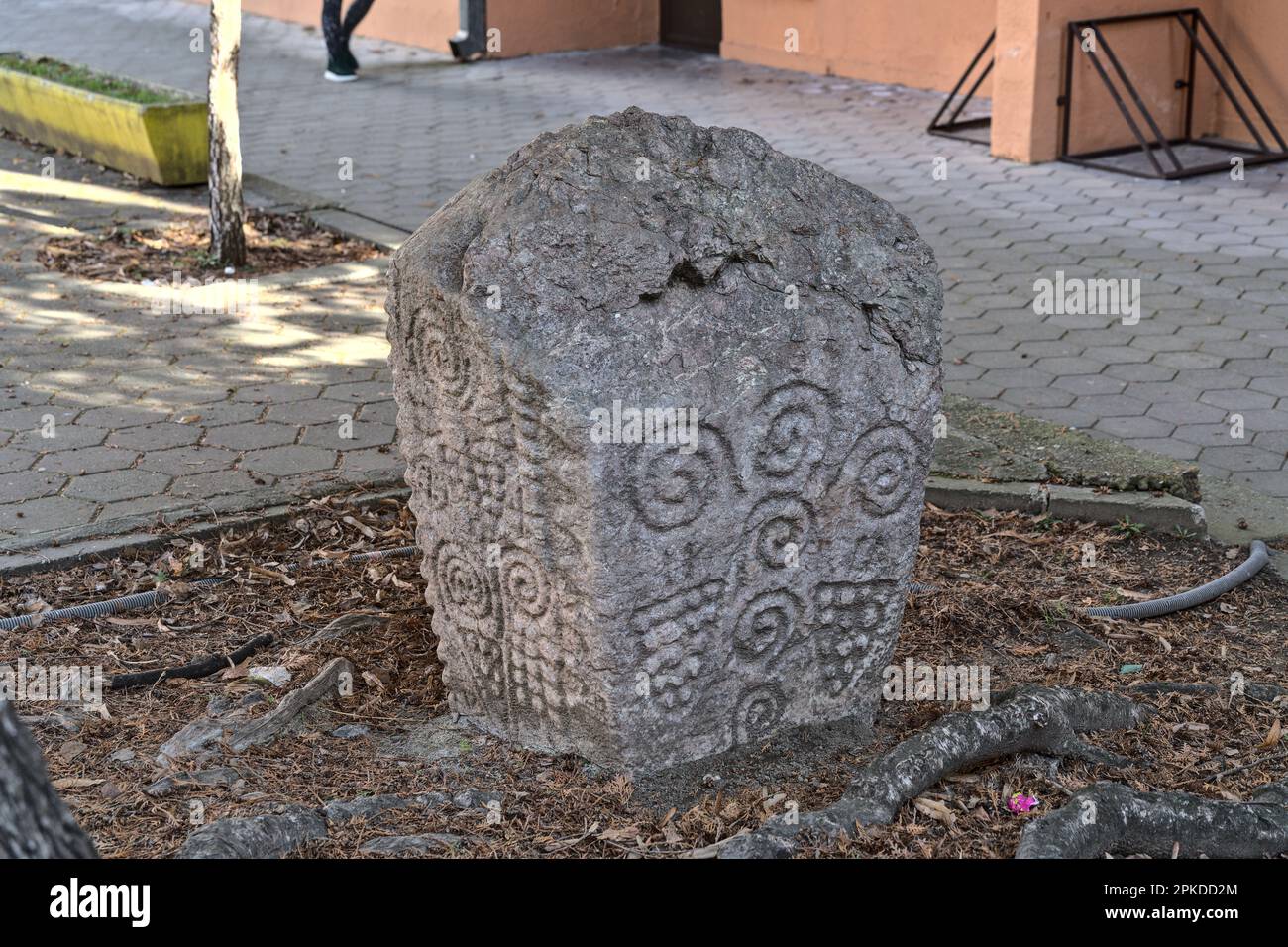 Zvorrnik, Bosnia and Herzegovina – February 2023: medieval Stecak ...