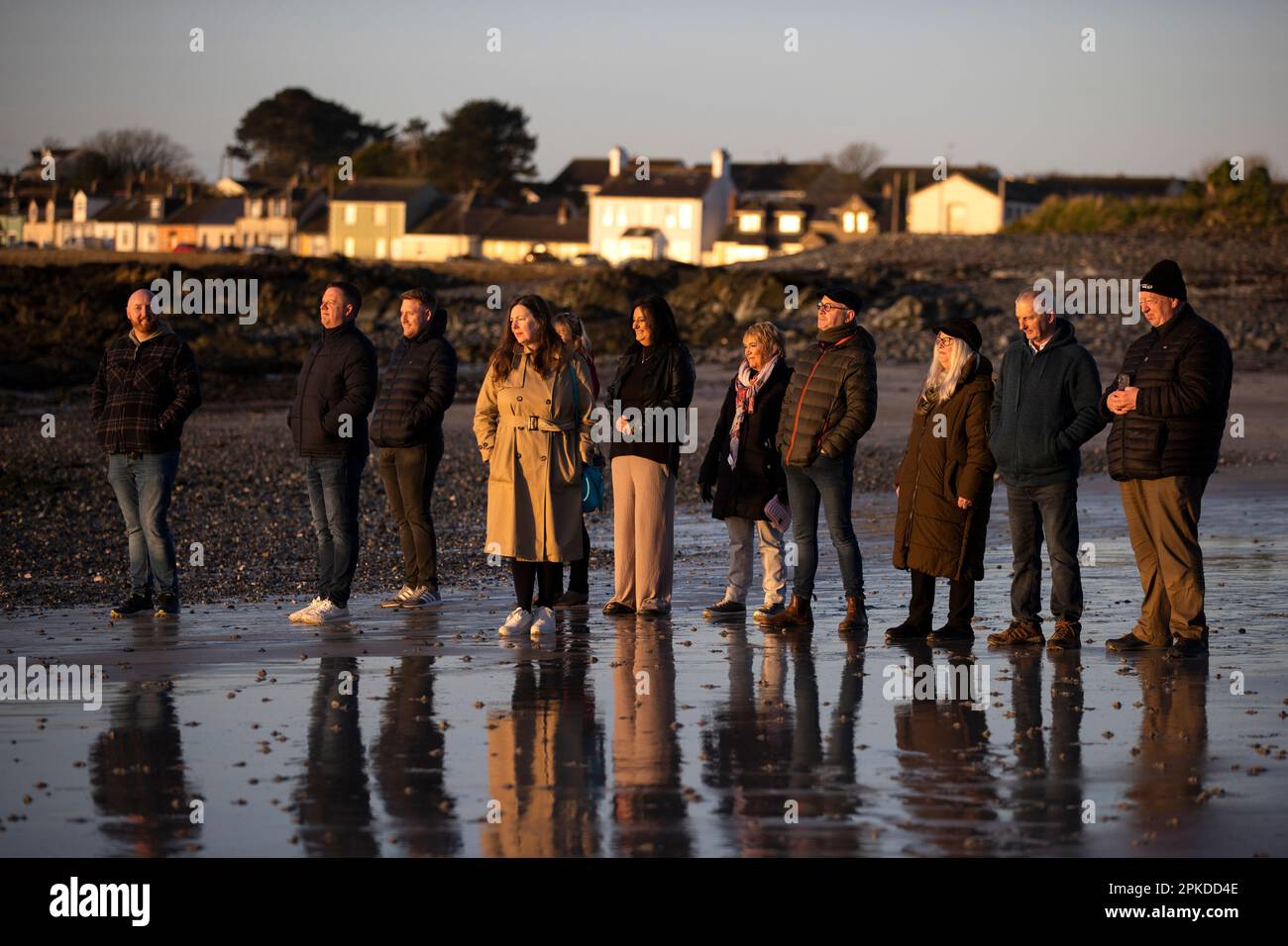 Victims and survivors of the Troubles gather in Killough, Downpatrick ...