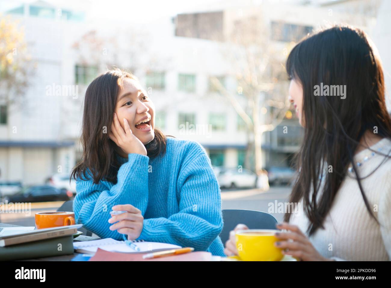 Cafe at campus hi-res stock photography and images - Alamy