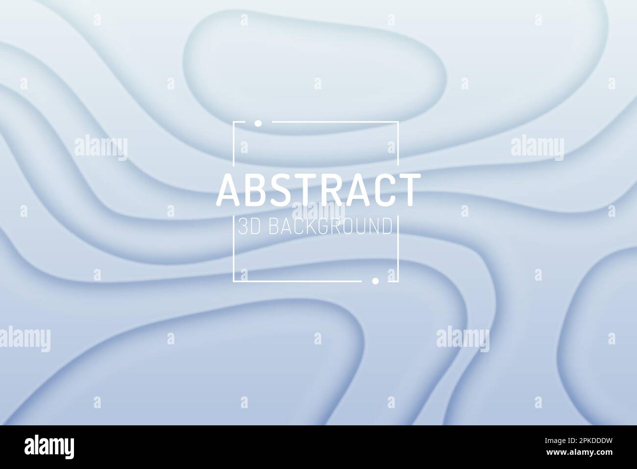 Modern abstract light gradient background with 3D lines vector Stock ...