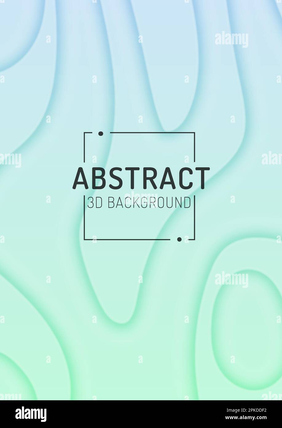Abstract light gradient background with 3D lines vector Stock Vector ...