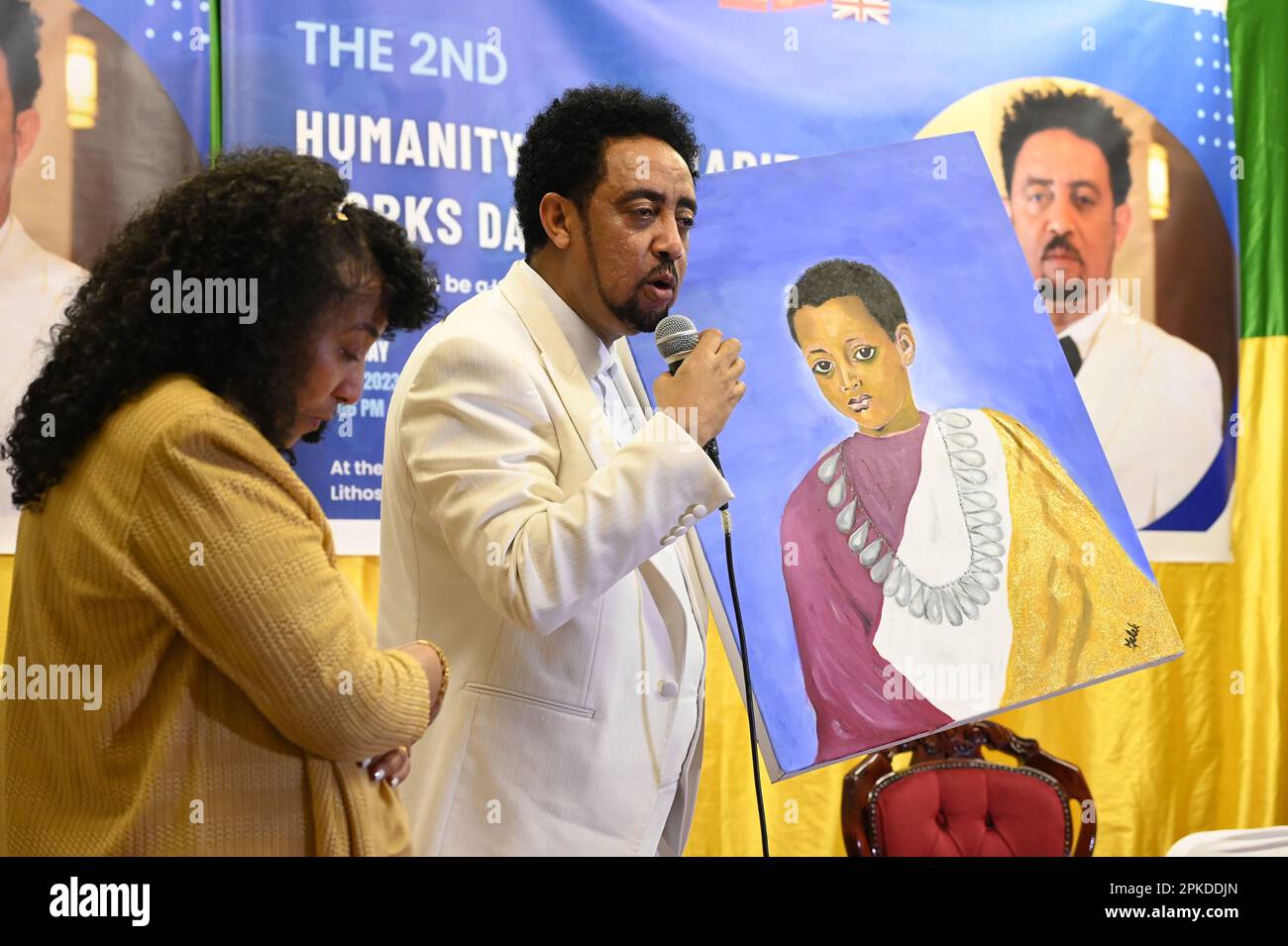 London, UK. 1st April 2023. The Community of Ethiopia is hosting the ...