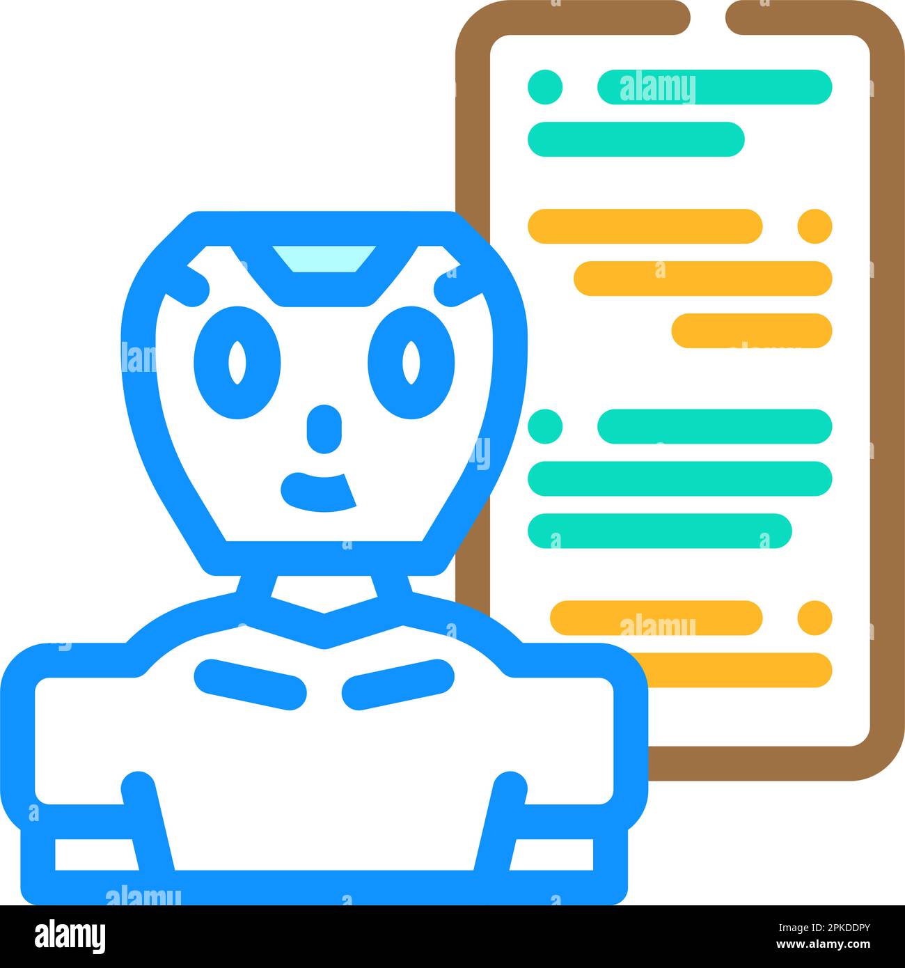talk chat bot color icon vector illustration Stock Vector Image & Art ...